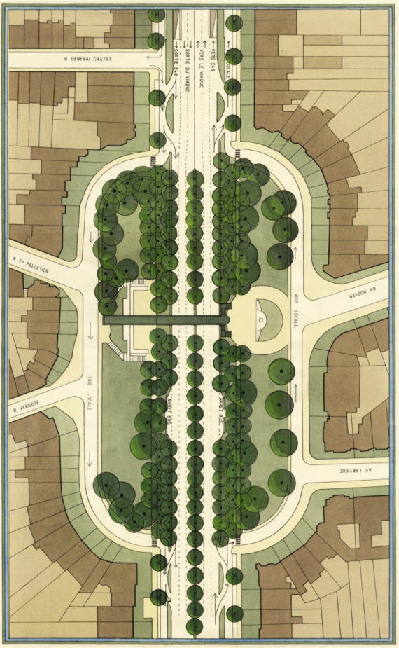 Square Vergote – 1995 – Cité Végétale – Luc Schuiten