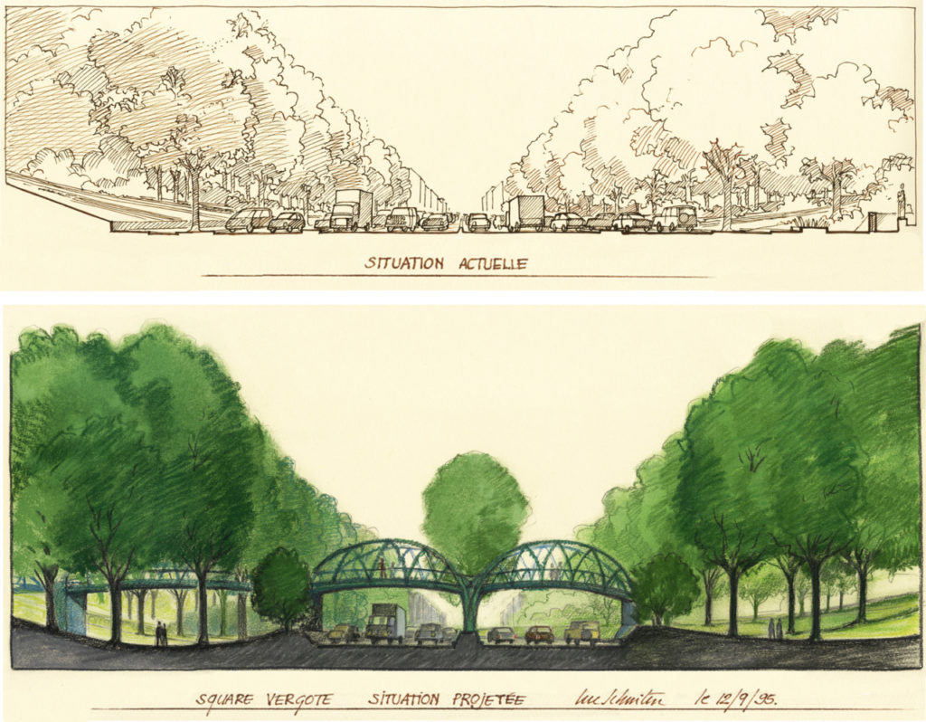 Square Vergote – 1995 – Cité Végétale – Luc Schuiten