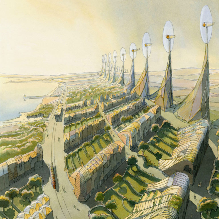 CITÉS ARCHIBORESCENTES – Cité Végétale – Luc Schuiten